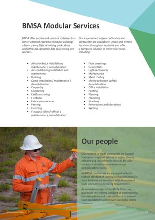 BMSA Corporate Profile | PDF