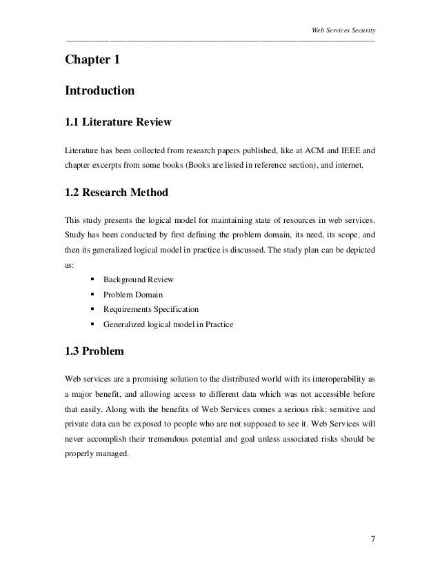 Web Services Security - Full Report