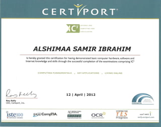 IC3 ( internet and computing core certification ) | PDF | Internet | Computing