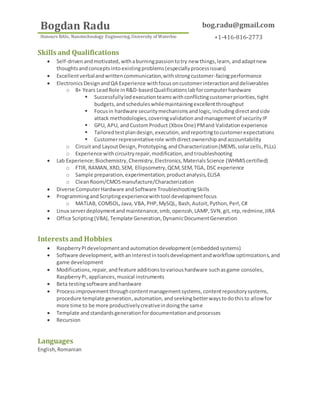 Bogdan Radu Resume | DOCX