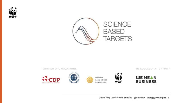 Science Based Targets | PPTX