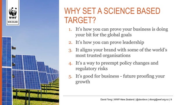 Science Based Targets | PPTX