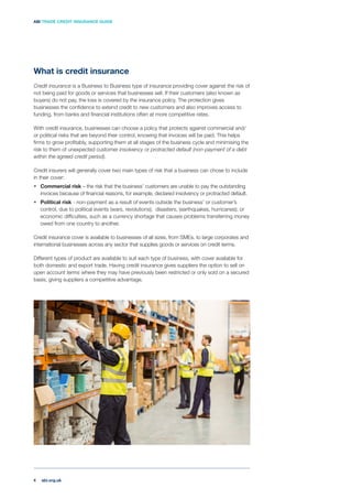 ABI Trade Credit Insurance Guide | PDF