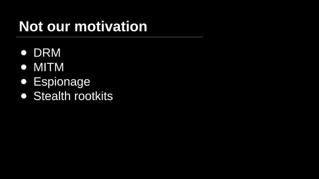 31c3 Presentation - Virtual Machine Introspection | PPT