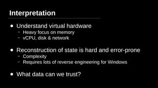 31c3 Presentation - Virtual Machine Introspection | PDF