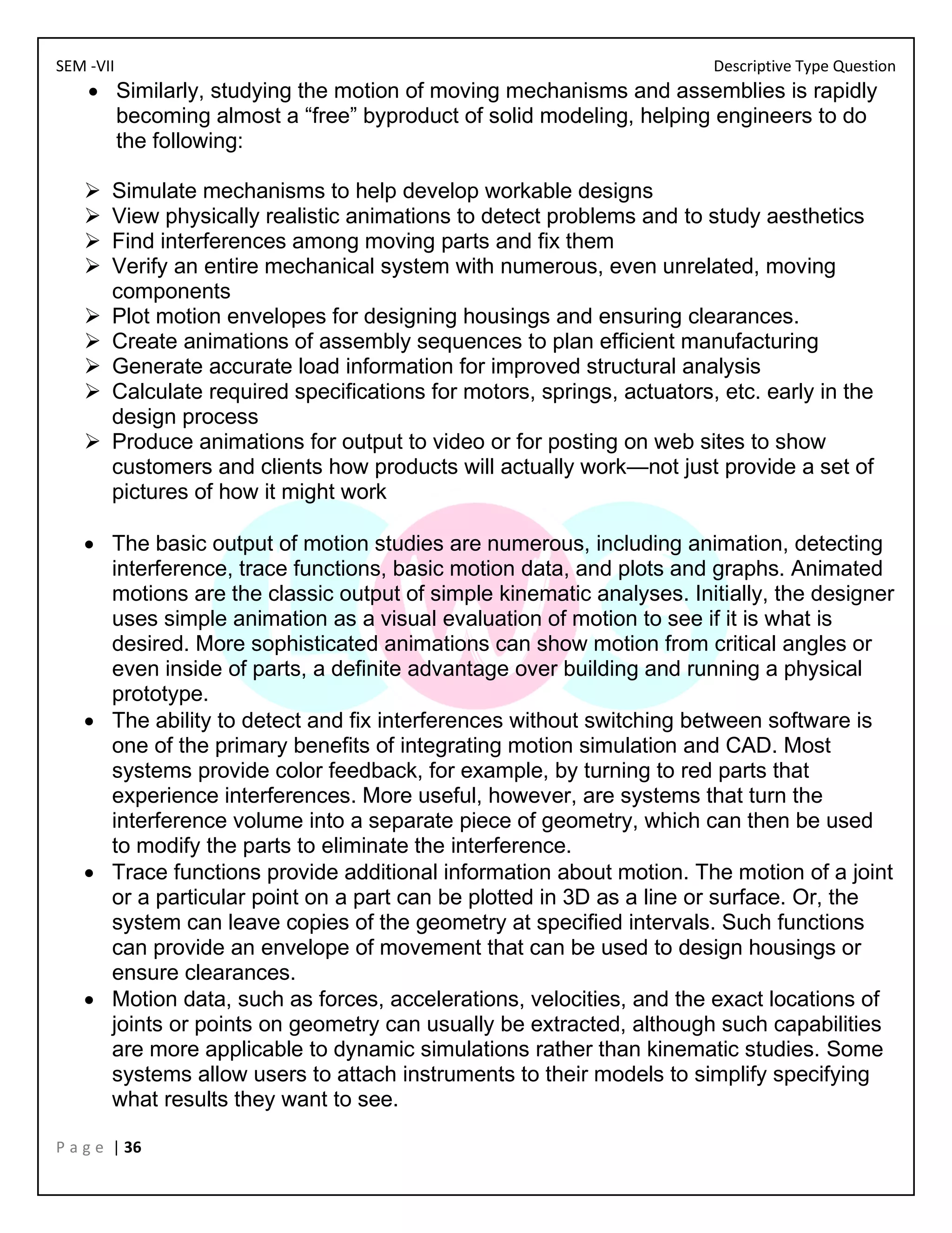 CAD/CAM/CAE - Notes | PDF