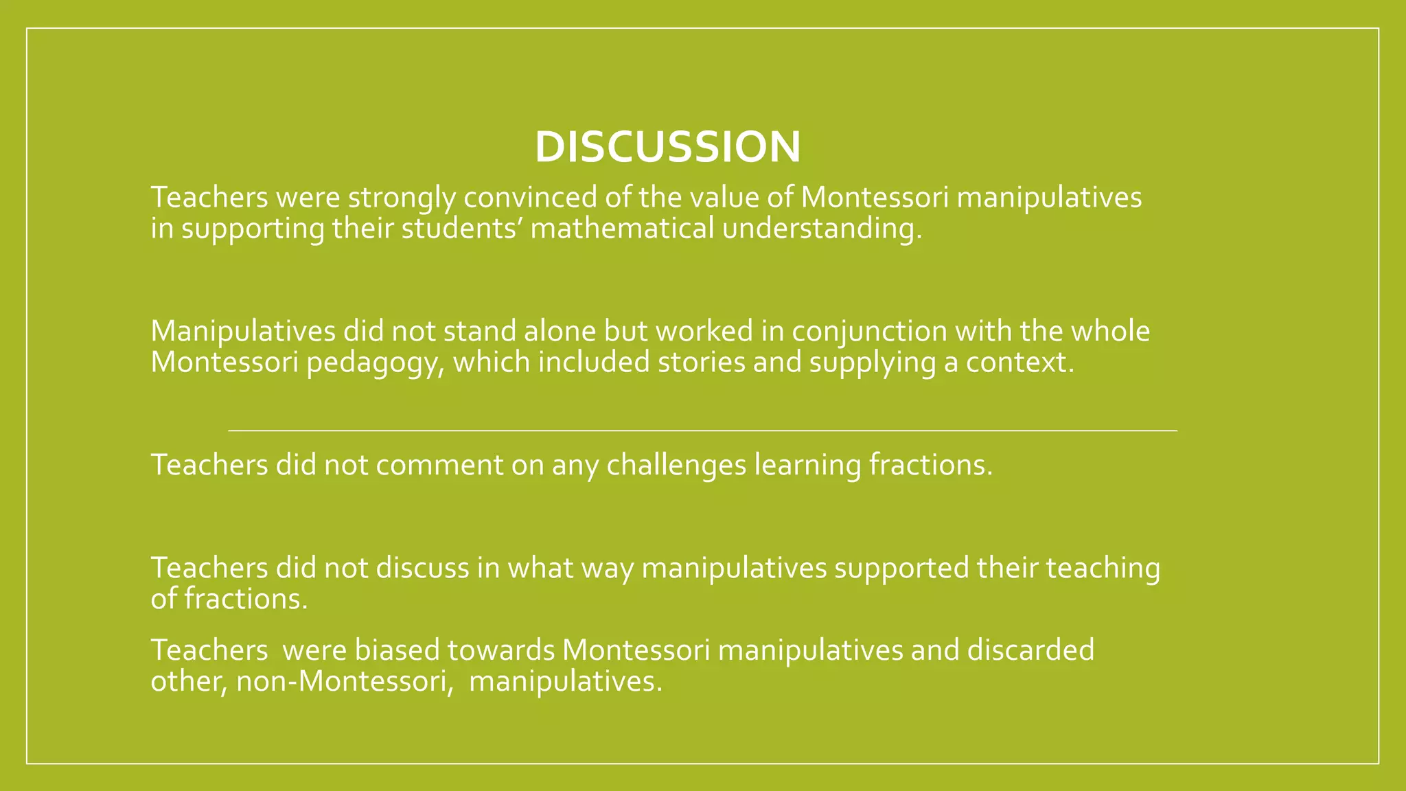 Teaching fractions with manipulatives | PPT