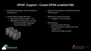 Nicolas Vazquez - Open vSwitch with DPDK on CloudStack | PDF