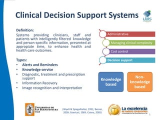 Architectural Design of a Clinical Decision Support System for Clinical ...