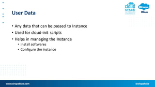 CloudStack Managed User Data and Demo - Harikrishna Patnala - ShapeBlue | PPT