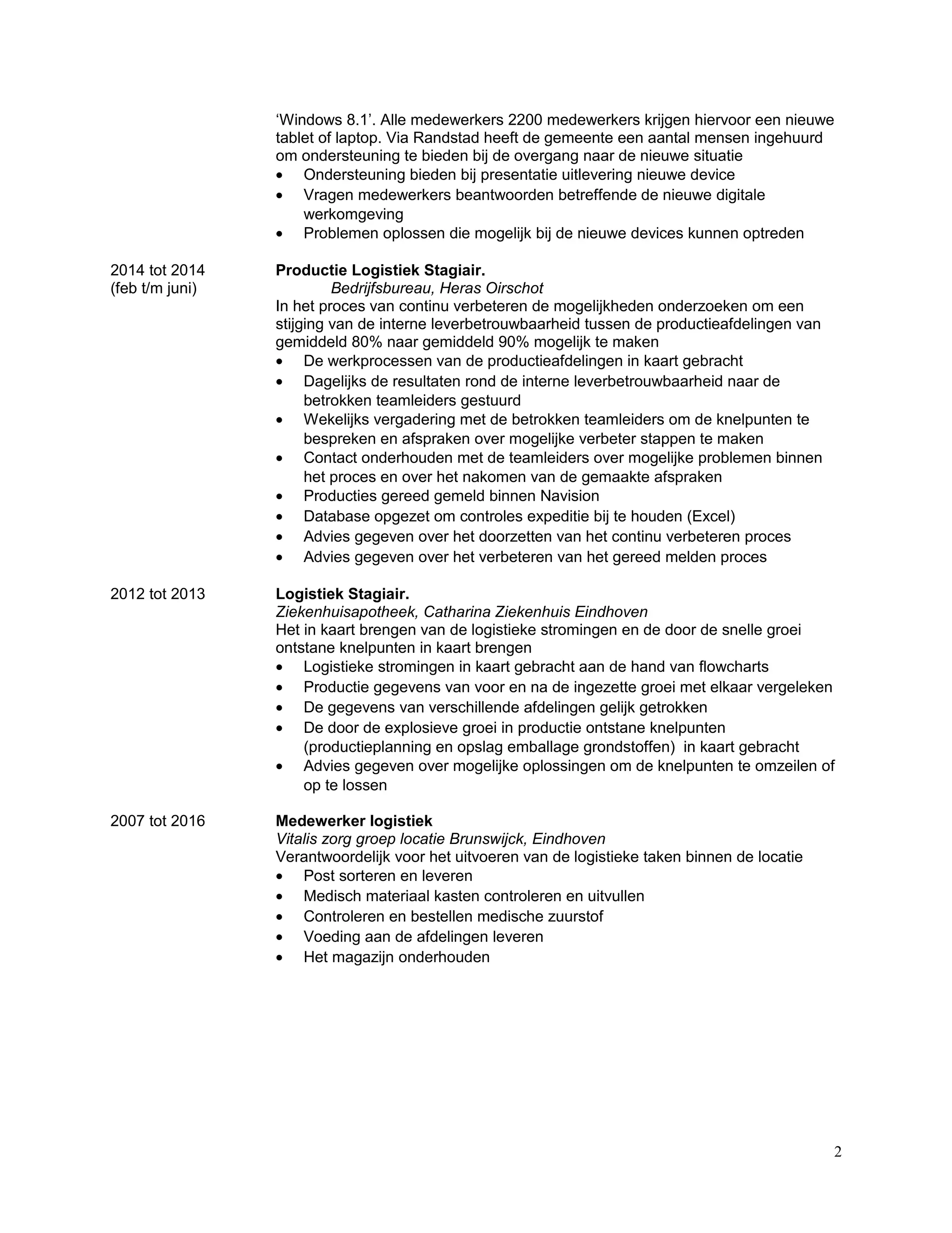 CV Jasper Kuntzel | DOC