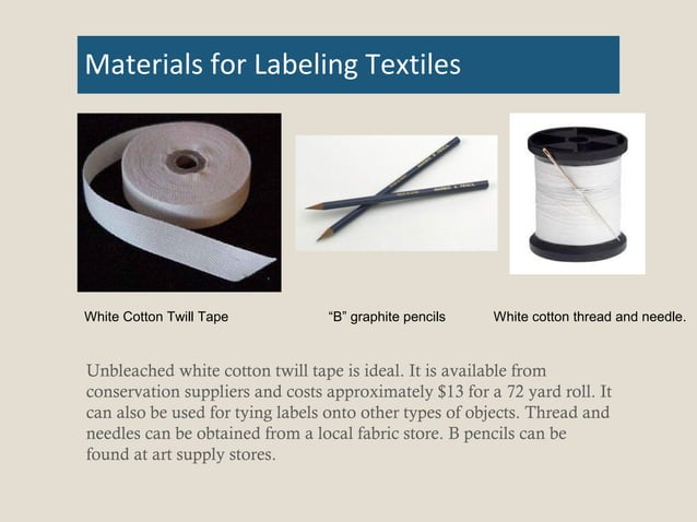 Artifact Labeling 101 | PPT | Needlework | Arts and Crafts
