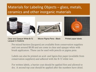 Artifact Labeling 101 | PPT