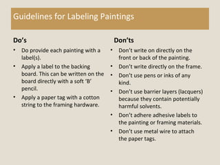Artifact Labeling 101 | PPT