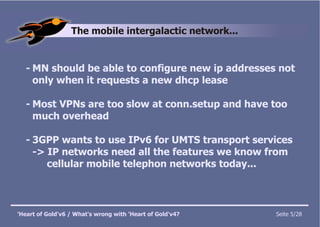 Chaos Communication Congress 2003: Heart of Gold v6 | PPT