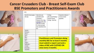 2023 CCC Breast Self-Exam Awards | PPTX