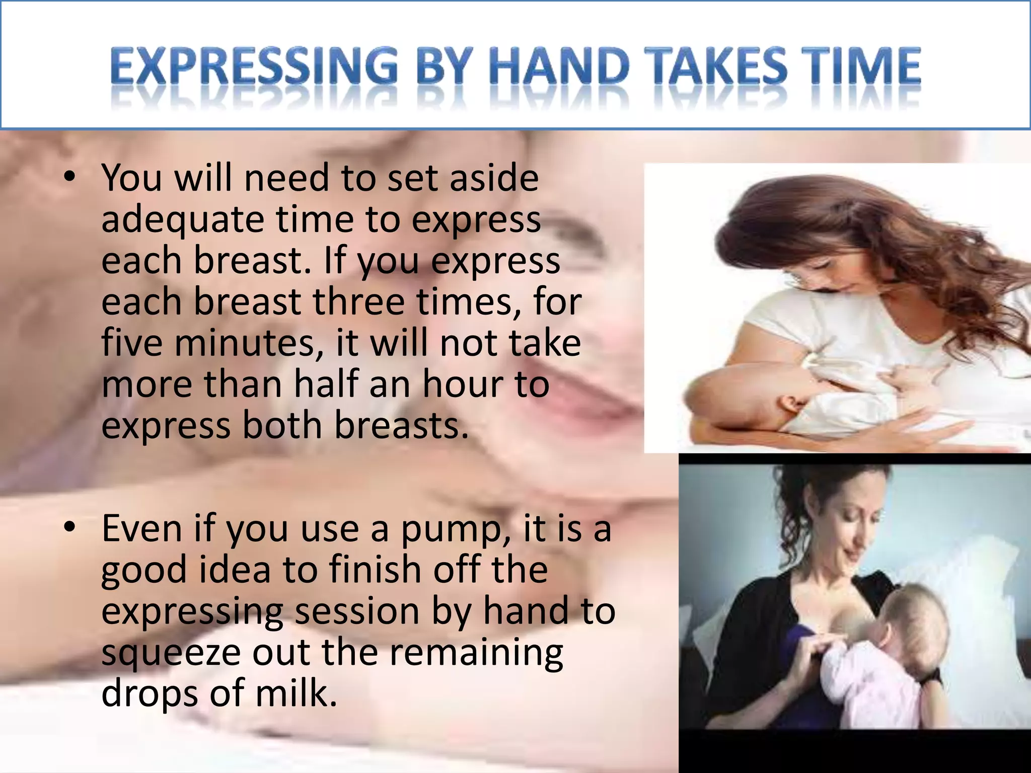express breastfeeding | PPTX