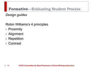 Cccc 2012 workshop_slides newbold | PPT