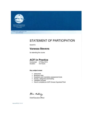 21-Aged Care Funding Instrument (ACFI) | DOCX