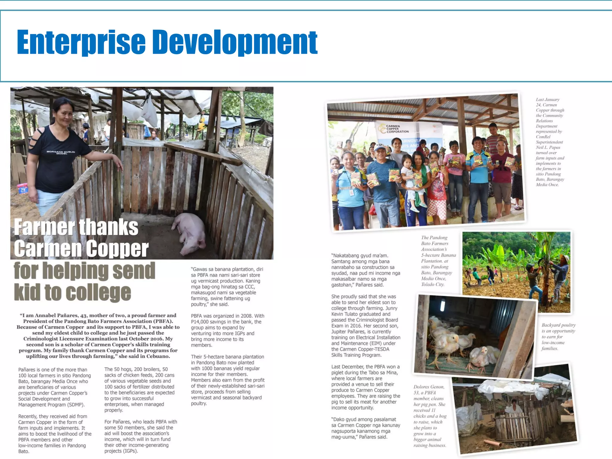 Carmen Copper Corporation: Mining responsibility for a brighter future | PDF