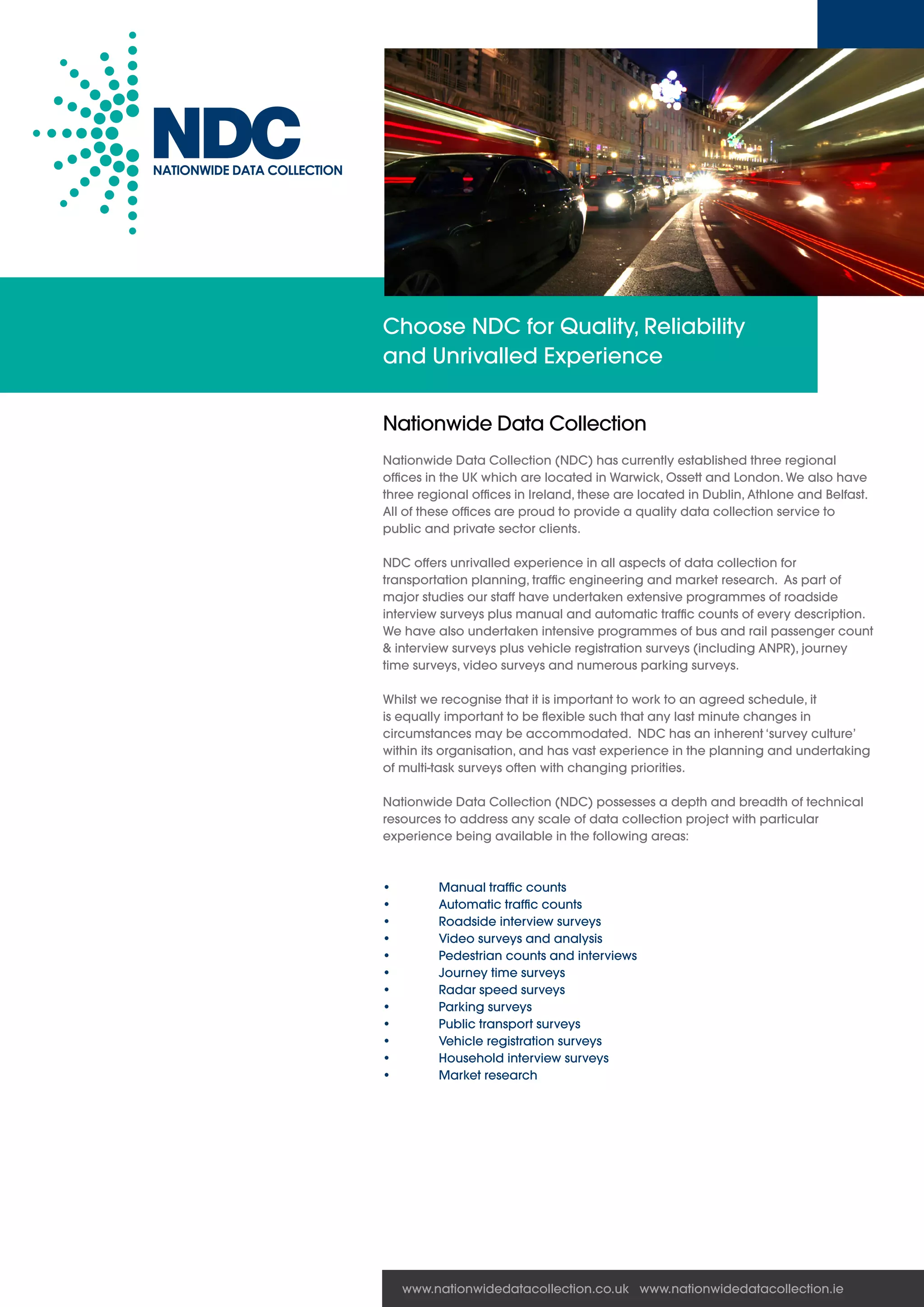 NDC_Brochure_Web | PDF | Rail Travel | Travel Type