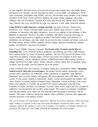 The Mobile Chemistry Classroom Cooperative | PDF