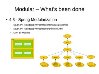 Future of Apache CloudStack: modular, distributed, and hackable | PPT