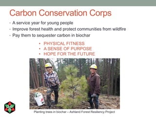 A Carbon Conservation Corps for Mobile Biochar Production | PPT