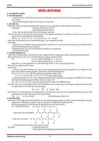 Các chuyên đề hóa học 10 | PDF