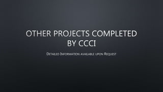 CCCI - Projects | PPSX
