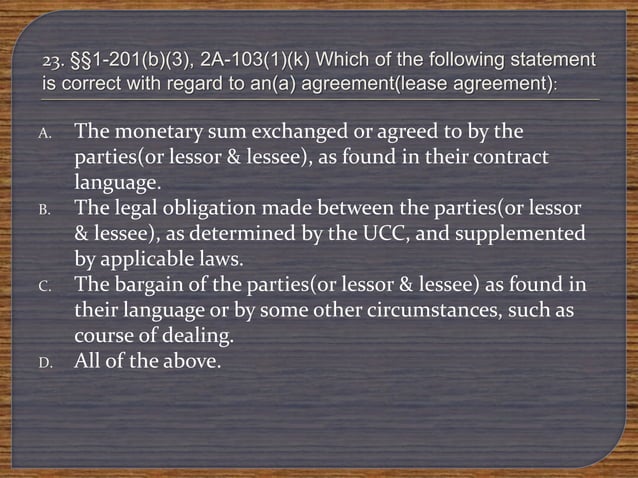 Certified Commercial Contracts Manager (CCCM) - Practice Test 1 | PDF ...