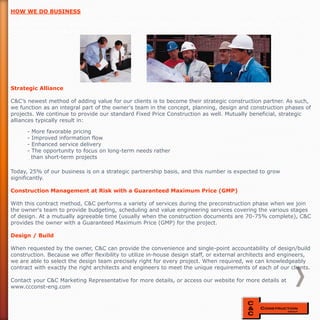 C&c construction group | PDF