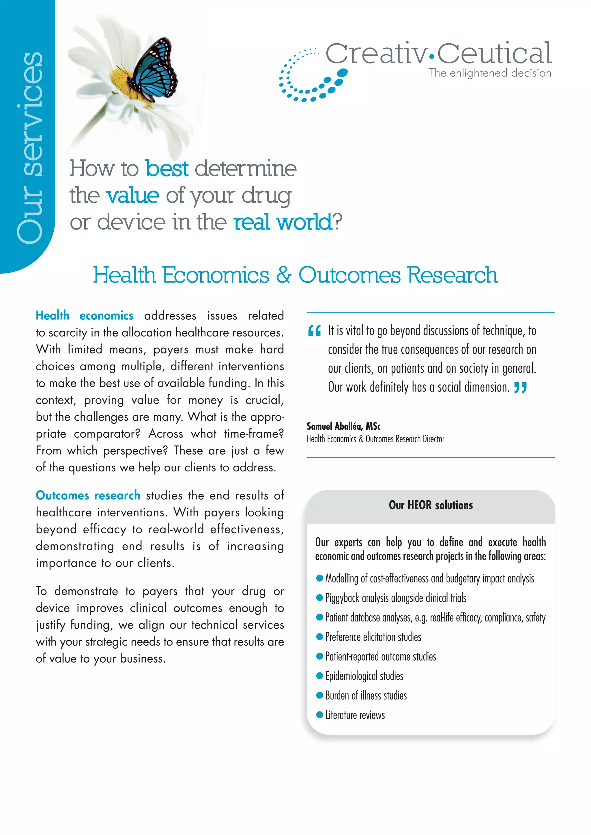 Creativ-Ceutical Corporate Brochure | PDF