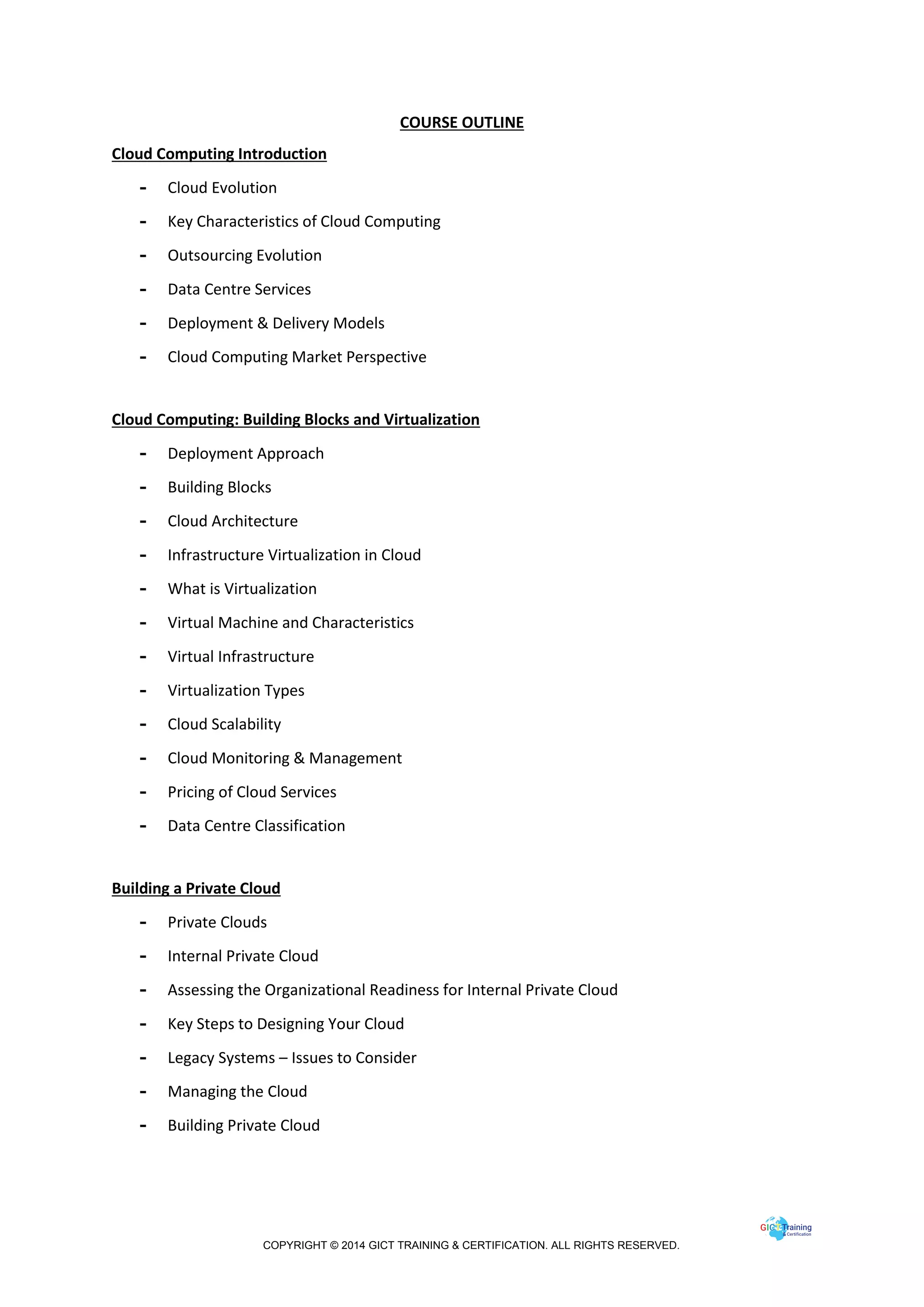 Certified Cloud Computing Professional (CCCP) | PDF | Cloud Computing ...