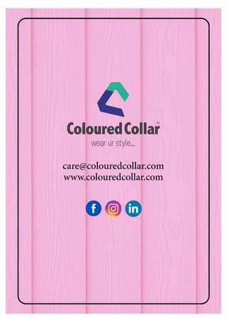 Classy Crew Neck T-Shirts for Mens | Coloured Collar | PDF