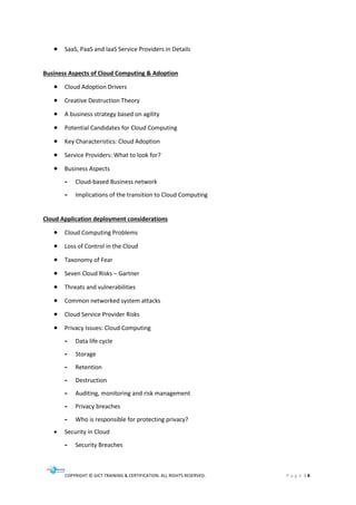 Certified Cloud Computing Specialist (CCCS) | PDF