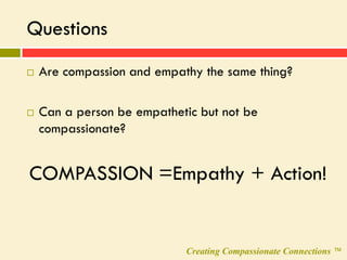 Creating Compassionate Connections | PPT