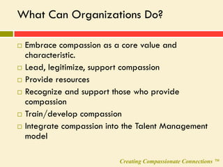 Creating Compassionate Connections | PPT
