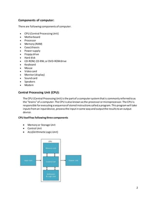 Ccc study material | DOCX