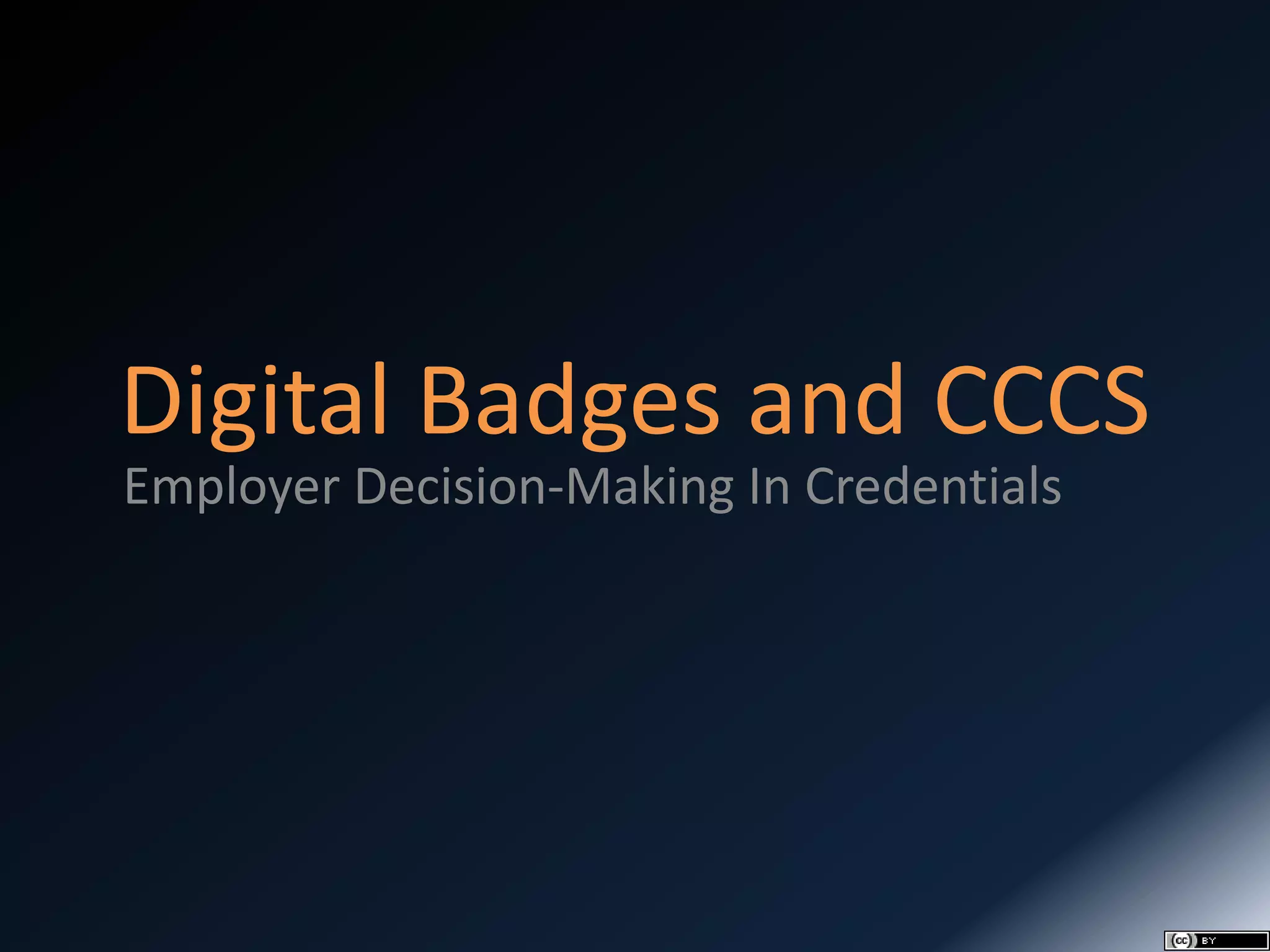 CCCS Vice Presidents Instruction - Student Services Badge Briefing | PPTX
