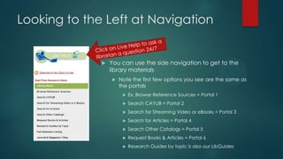 CCC Website How To Guide | PPT