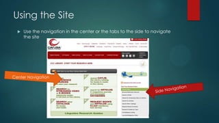 CCC Website How To Guide | PPT