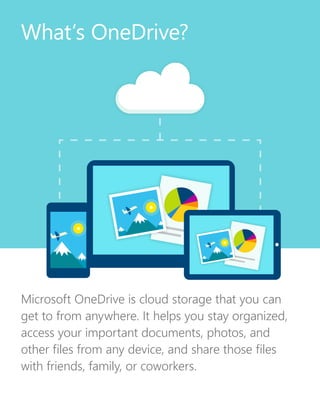 Getting started with one drive | PDF
