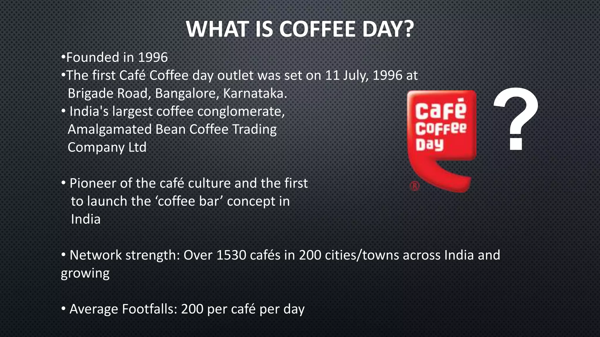 Cafe Coffee Day (CCD) | PPTX
