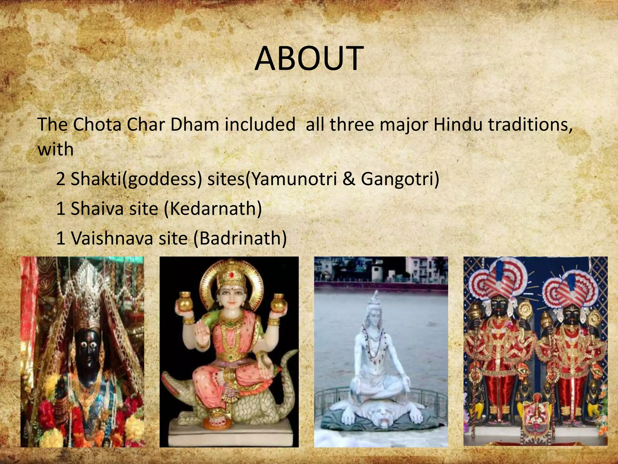 chota char dham , uttrakhand india. | PPTX