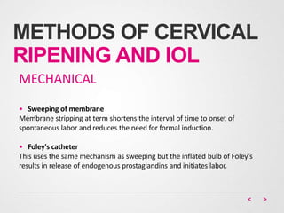 induction of labor - A Clinical Case Discussion | PPTX