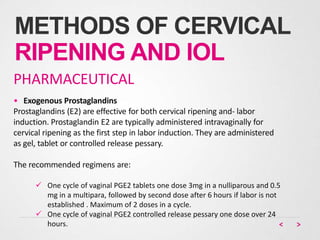 induction of labor - A Clinical Case Discussion | PPTX