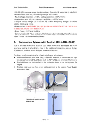 Ccd spectroradiometer-integrating-sphere-compact-system-for-led-7000vis ...