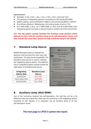 Ccd spectroradiometer-integrating-sphere-compact-system-for-led-7000vis ...