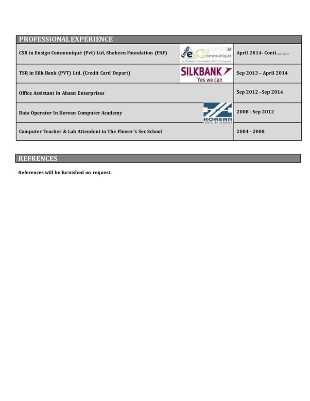 NASEEM SAHAR CV | PDF